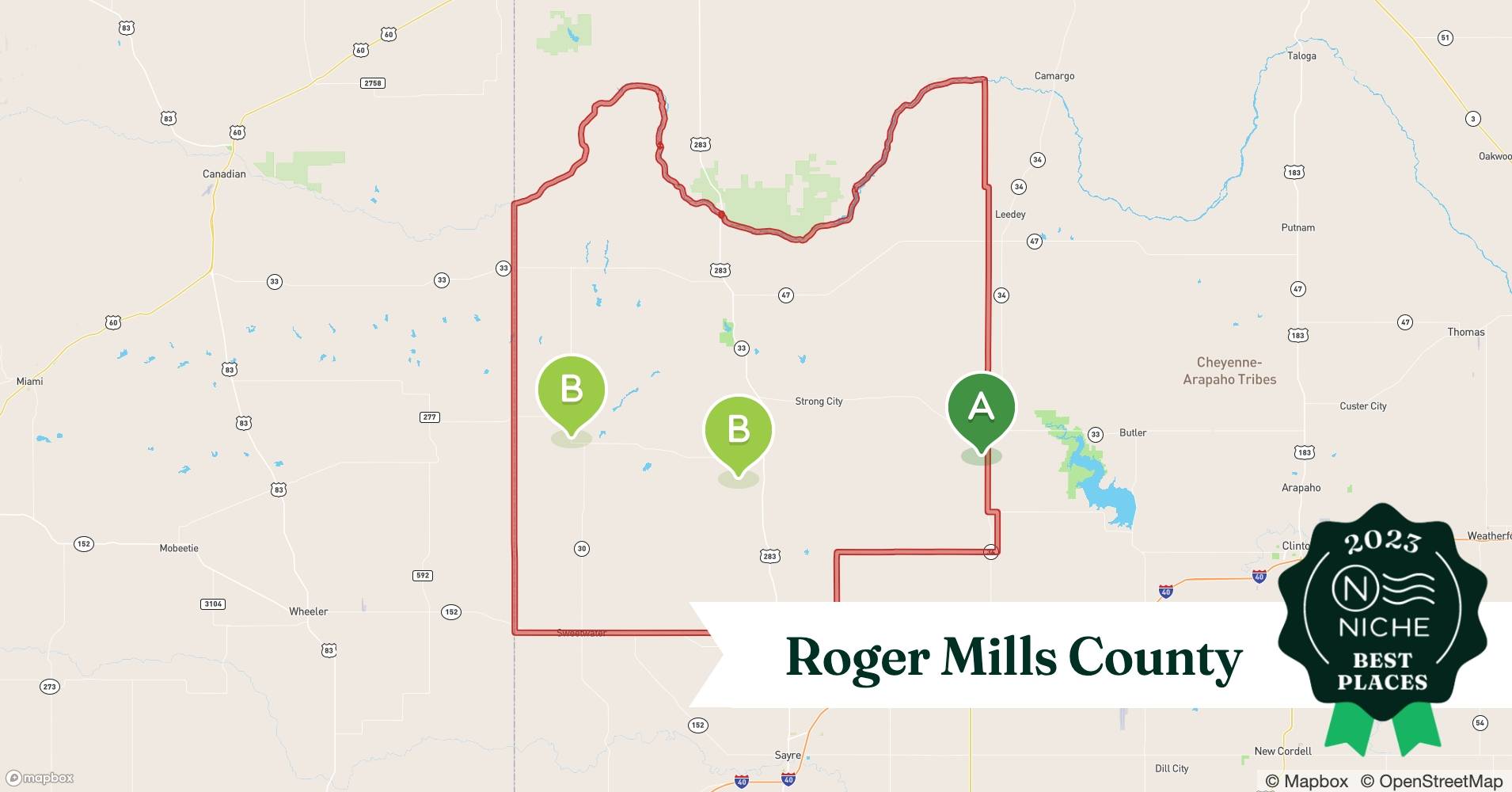 2023 Best Places to Live in Roger Mills County, OK - Niche