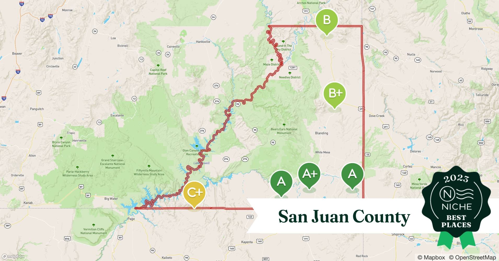 2023 Best Places to Live in San Juan County, UT - Niche