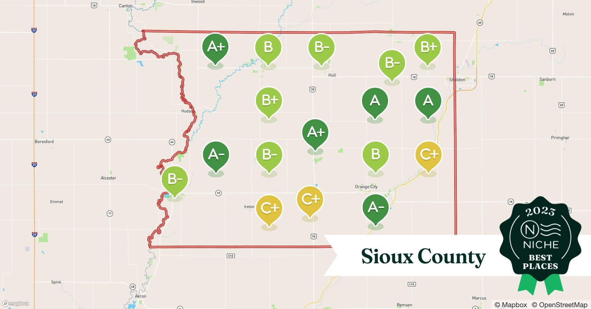 2023 Best Places to Live in Sioux County, IA - Niche