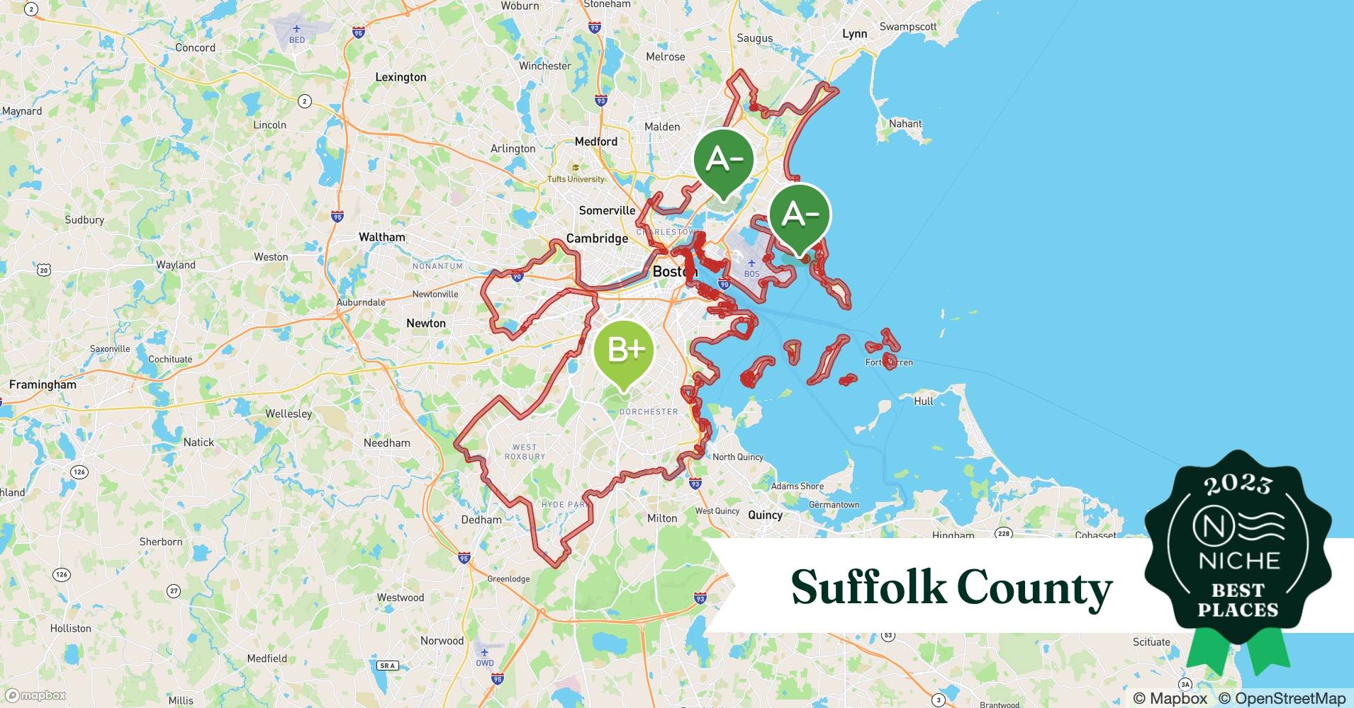 2023 Best Places to Live in Suffolk County, MA - Niche