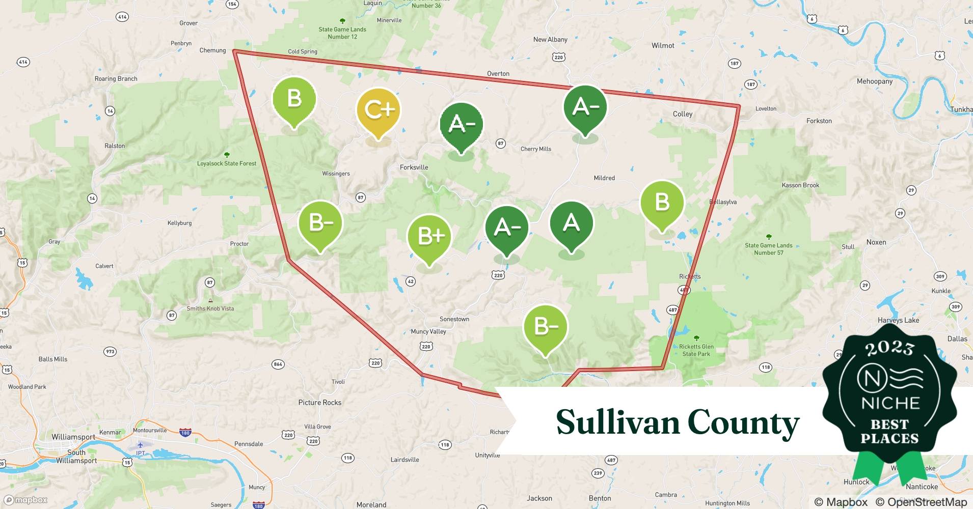 2023 Best Places to Live in Sullivan County, PA - Niche