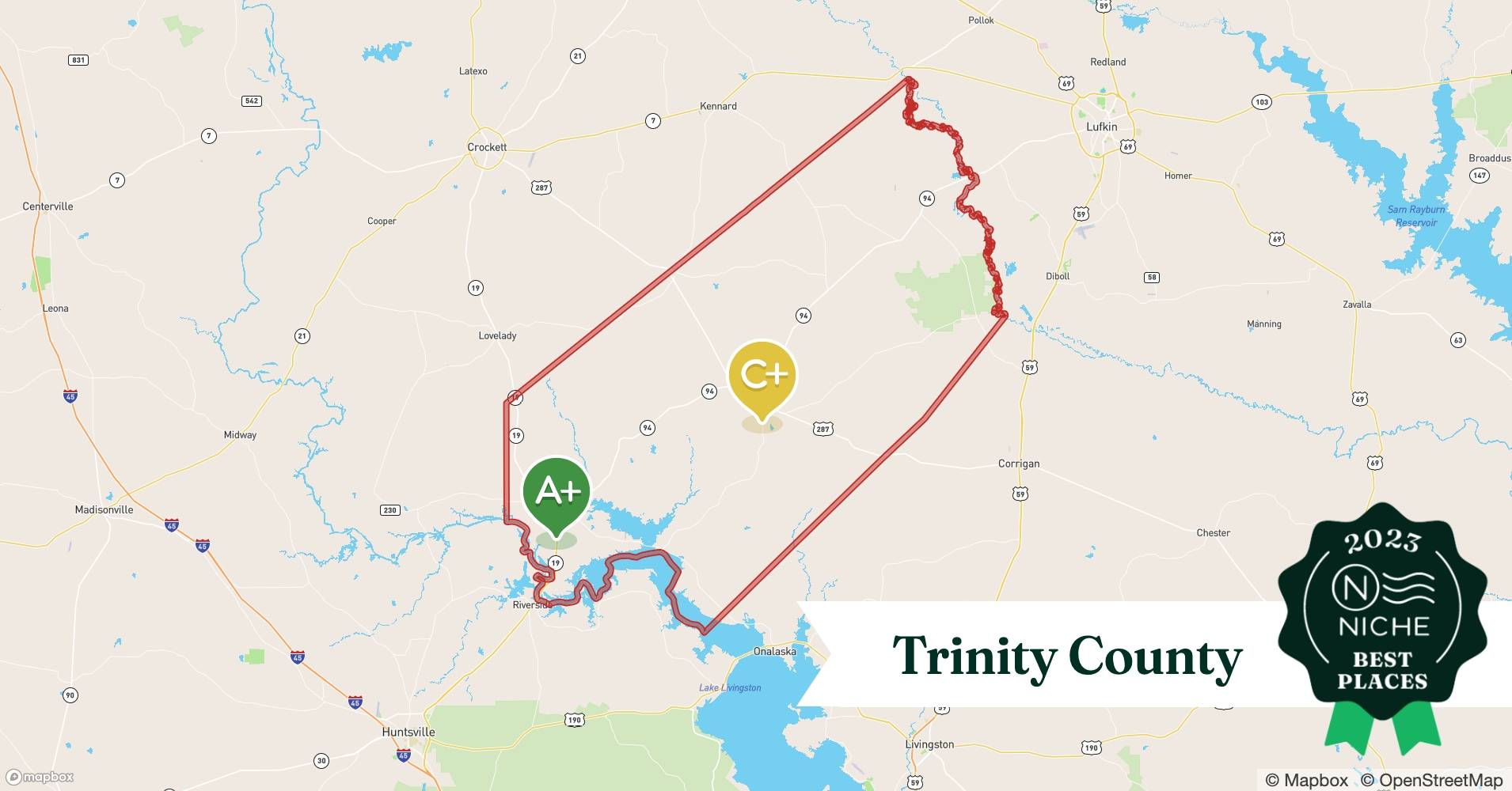 2023 Best Places to Live in Trinity County, TX - Niche