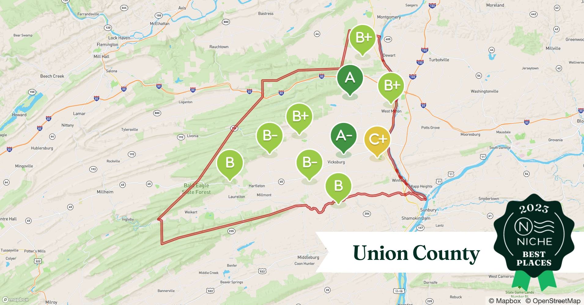 2023 Safe Places to Live in Union County, PA - Niche