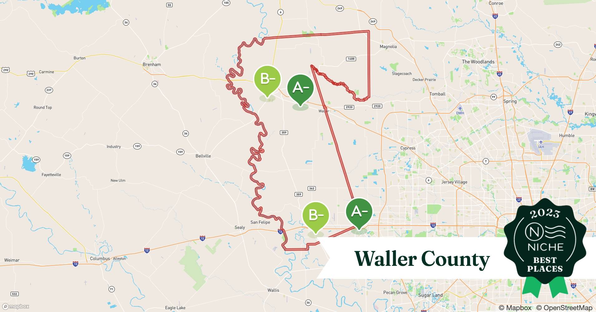 2023 Safe Places to Live in Waller County, TX - Niche