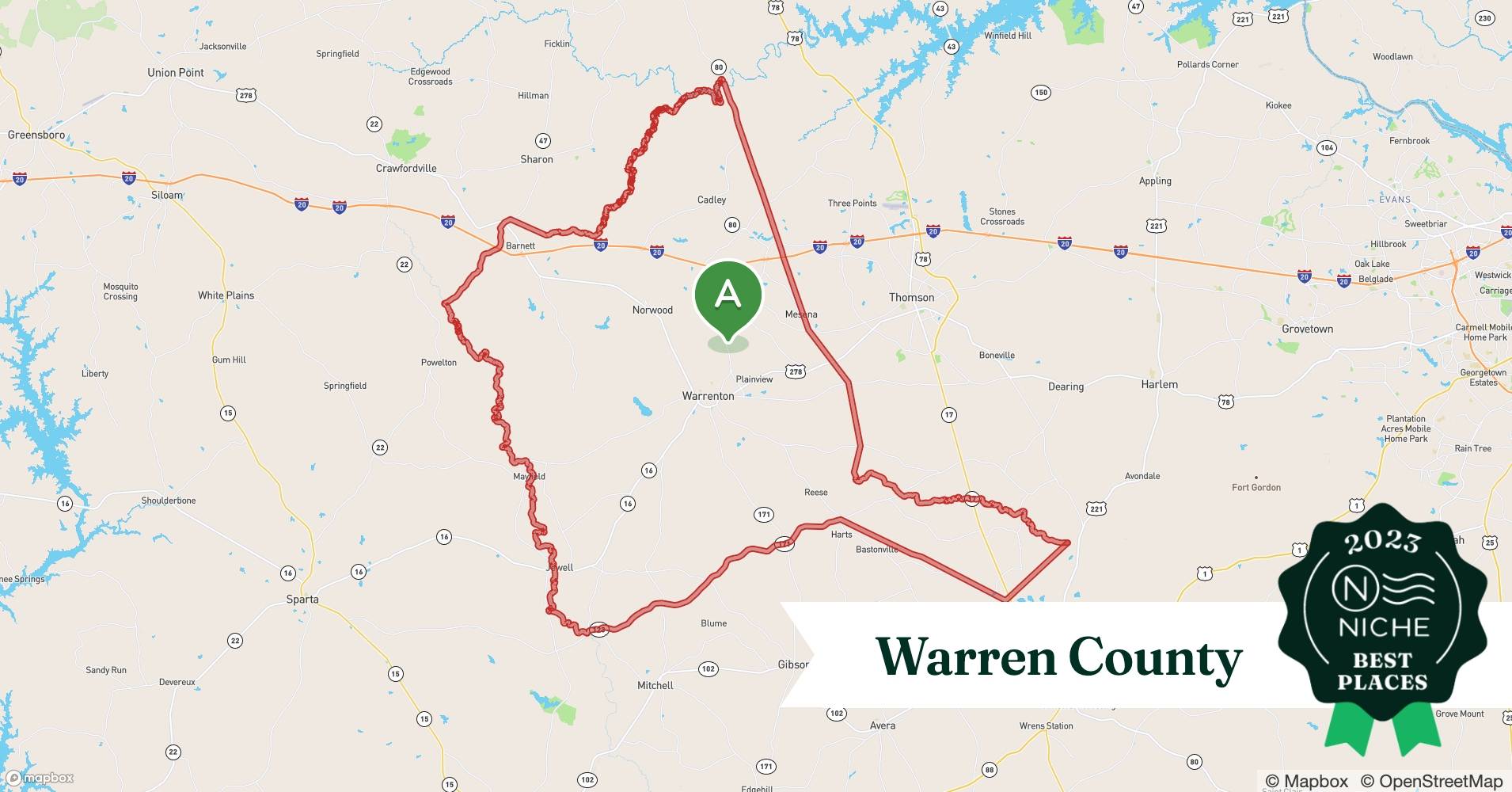 2023 Best Places to Live in Warren County, GA - Niche