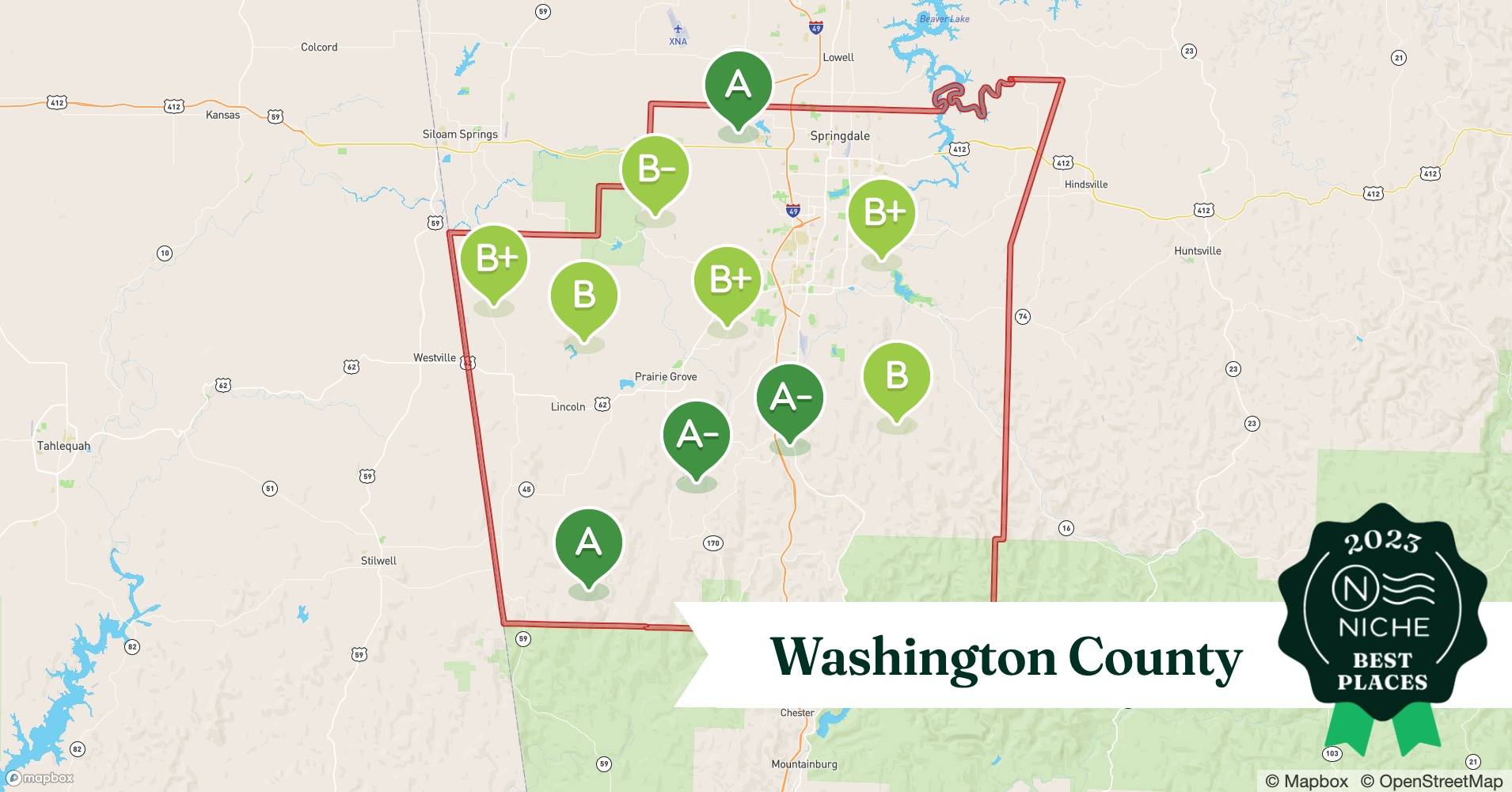 2023 Best Places to Live in Washington County, AR - Niche
