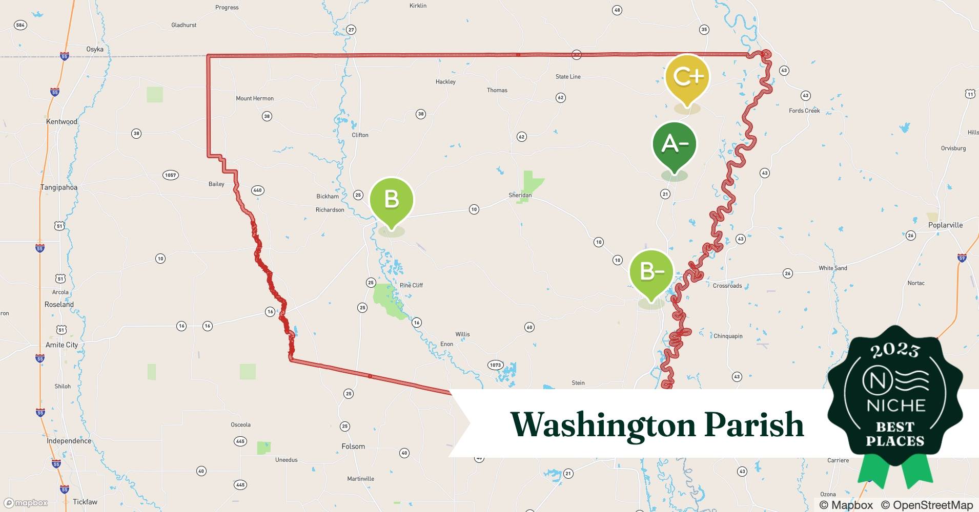 2023 Best Places to Live in Washington Parish, LA - Niche