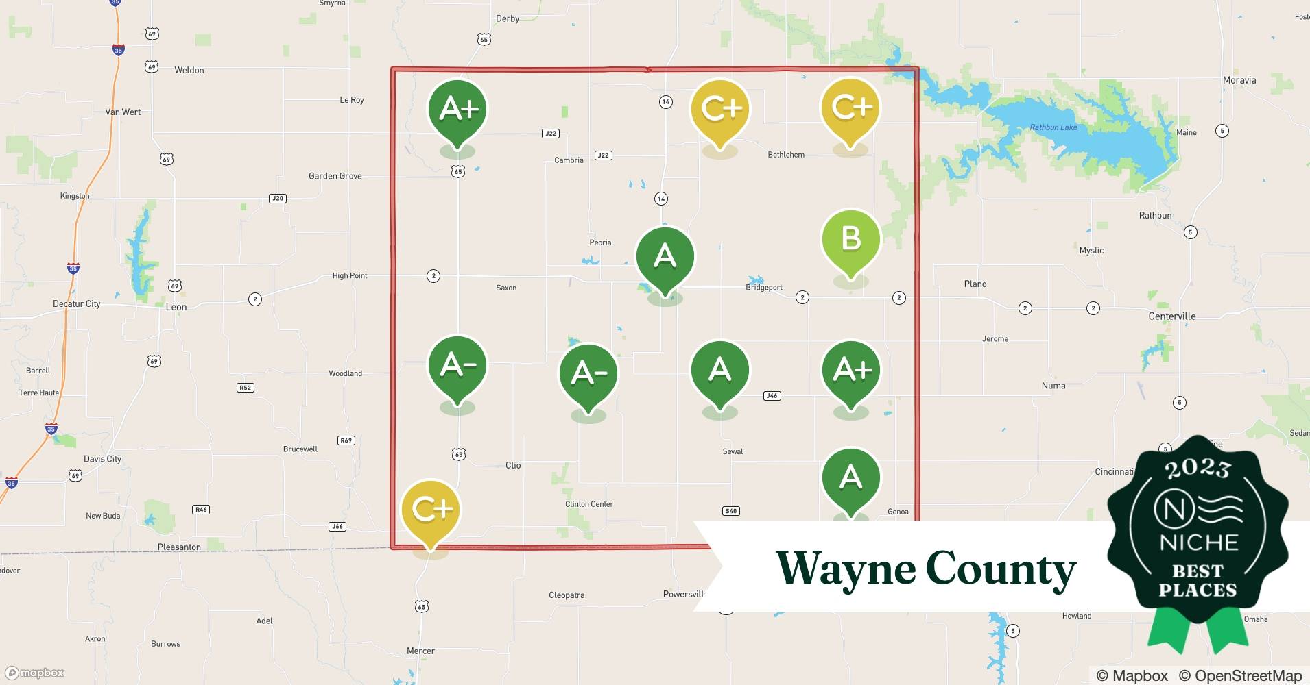 2023 Best Places to Live in Wayne County, IA - Niche