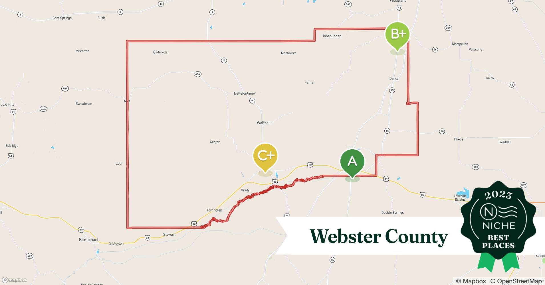 2023 Best Places to Live in Webster County, MS - Niche