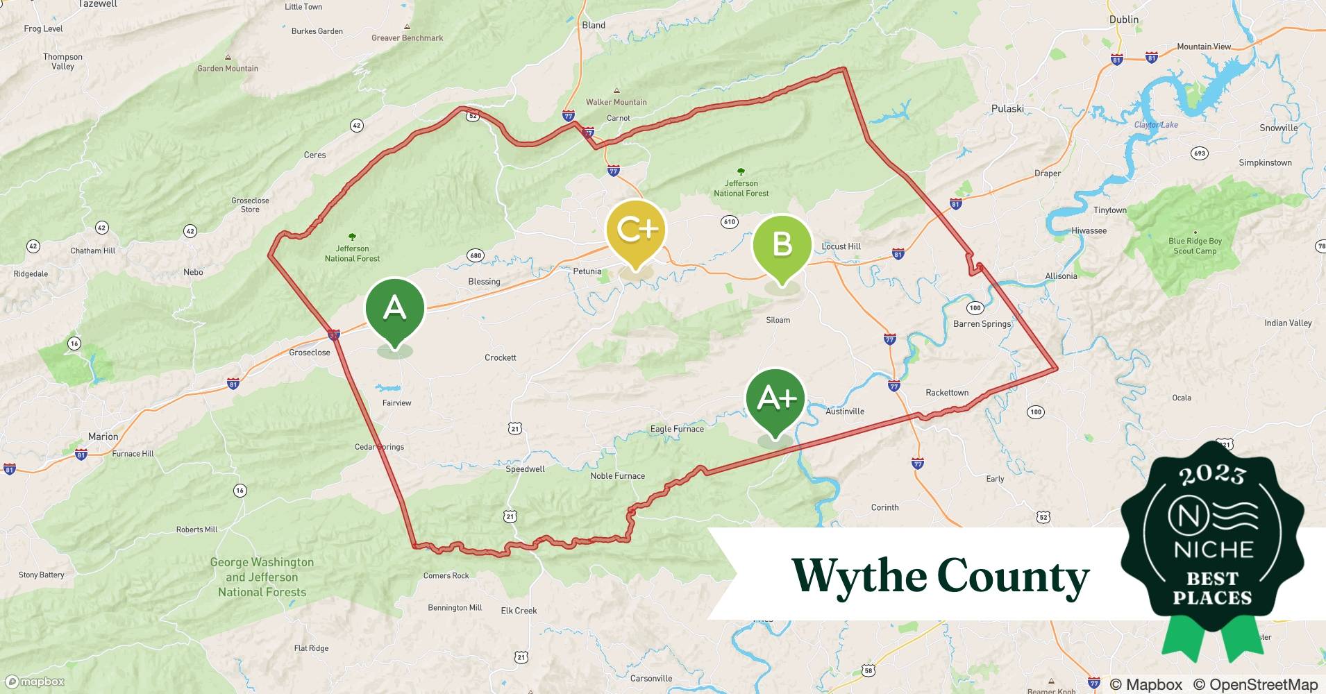 2023 Safe Places to Live in Wythe County, VA - Niche