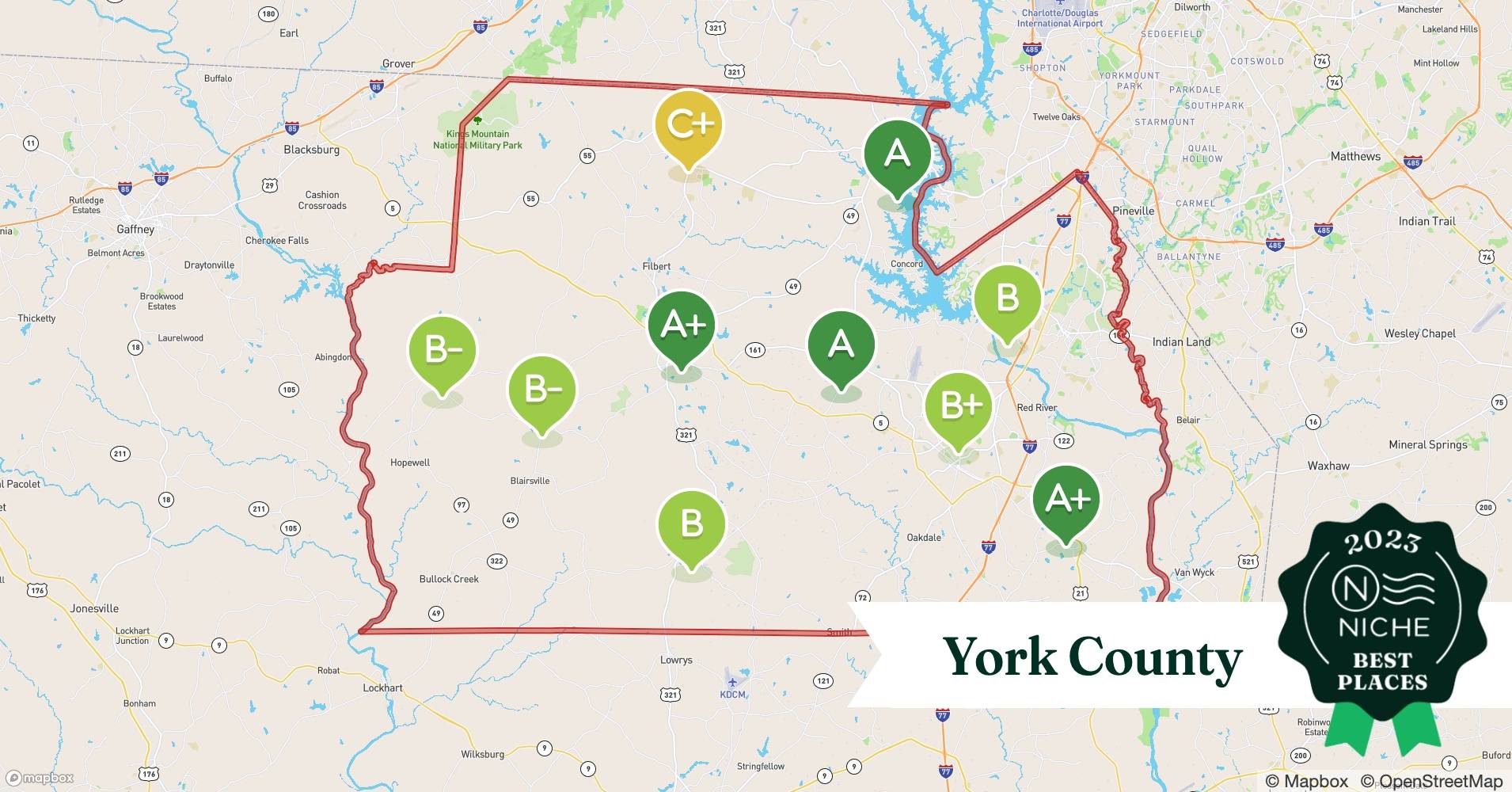 2023 Best Places to Live in York County, SC - Niche