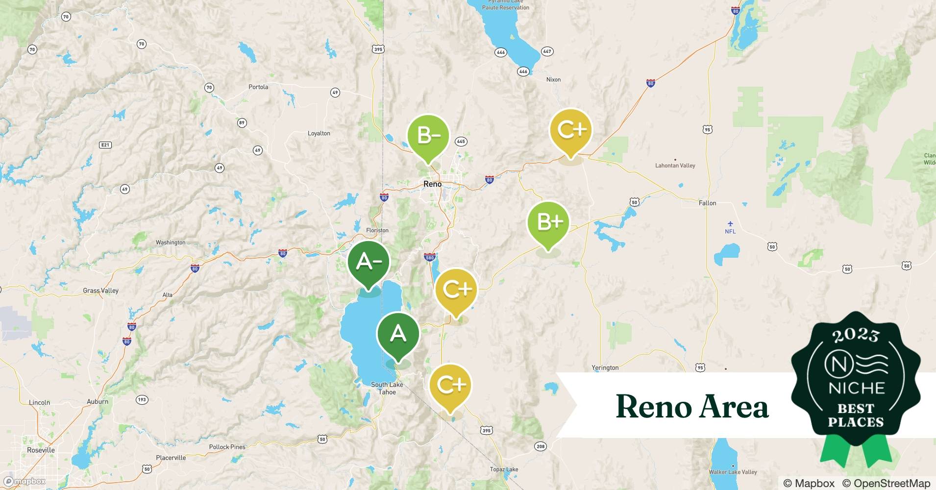 2023 Best Places to Live in the Reno Area - Niche