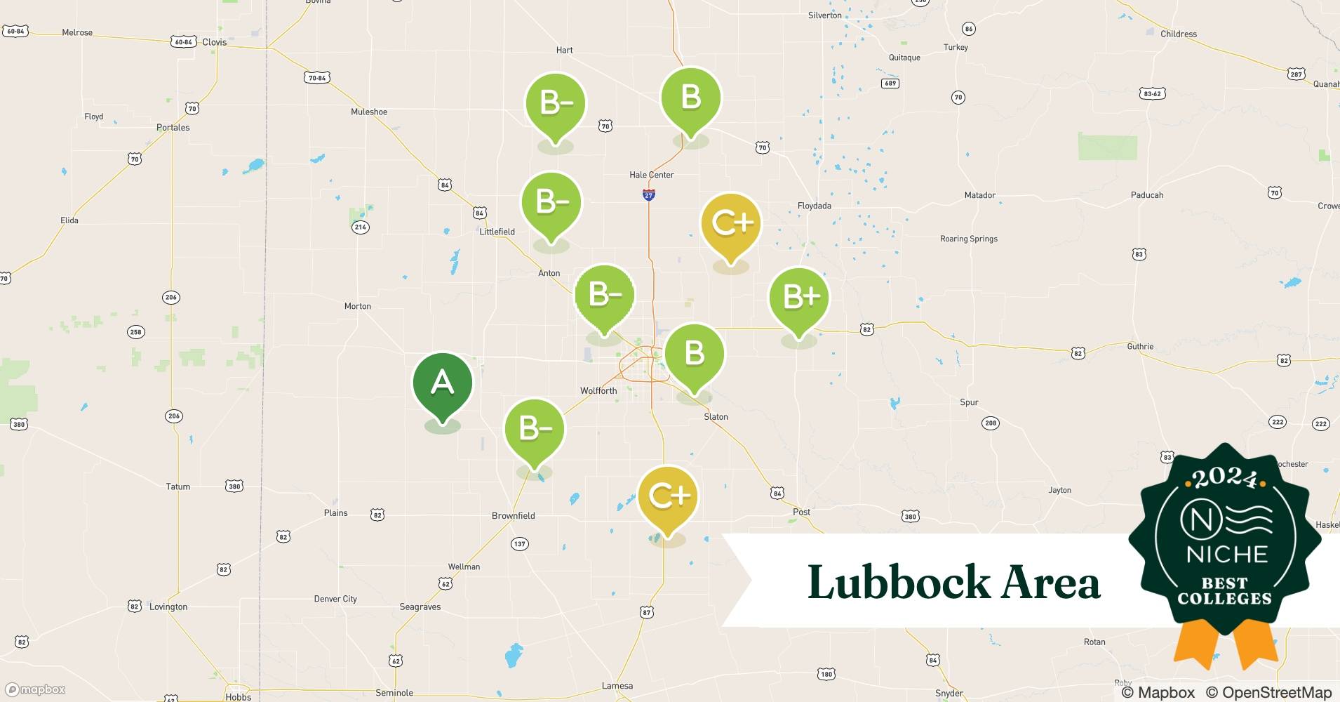 2024 Best Colleges in Lubbock Area - Niche