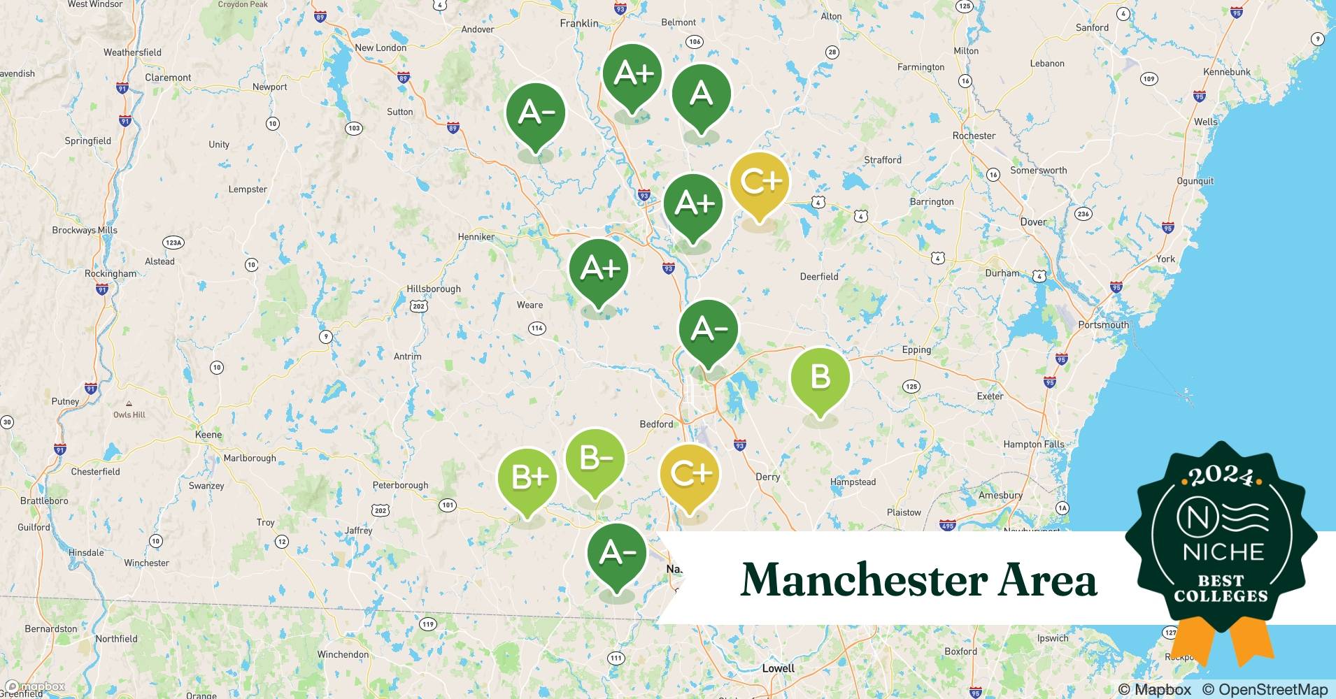 2024 Best Colleges in Manchester Area - Niche