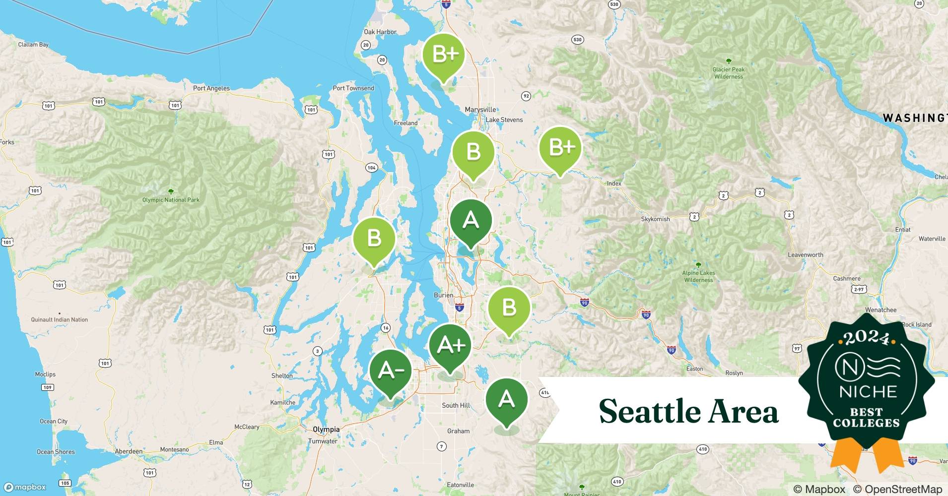 2024 Best Colleges in Seattle Area - Niche