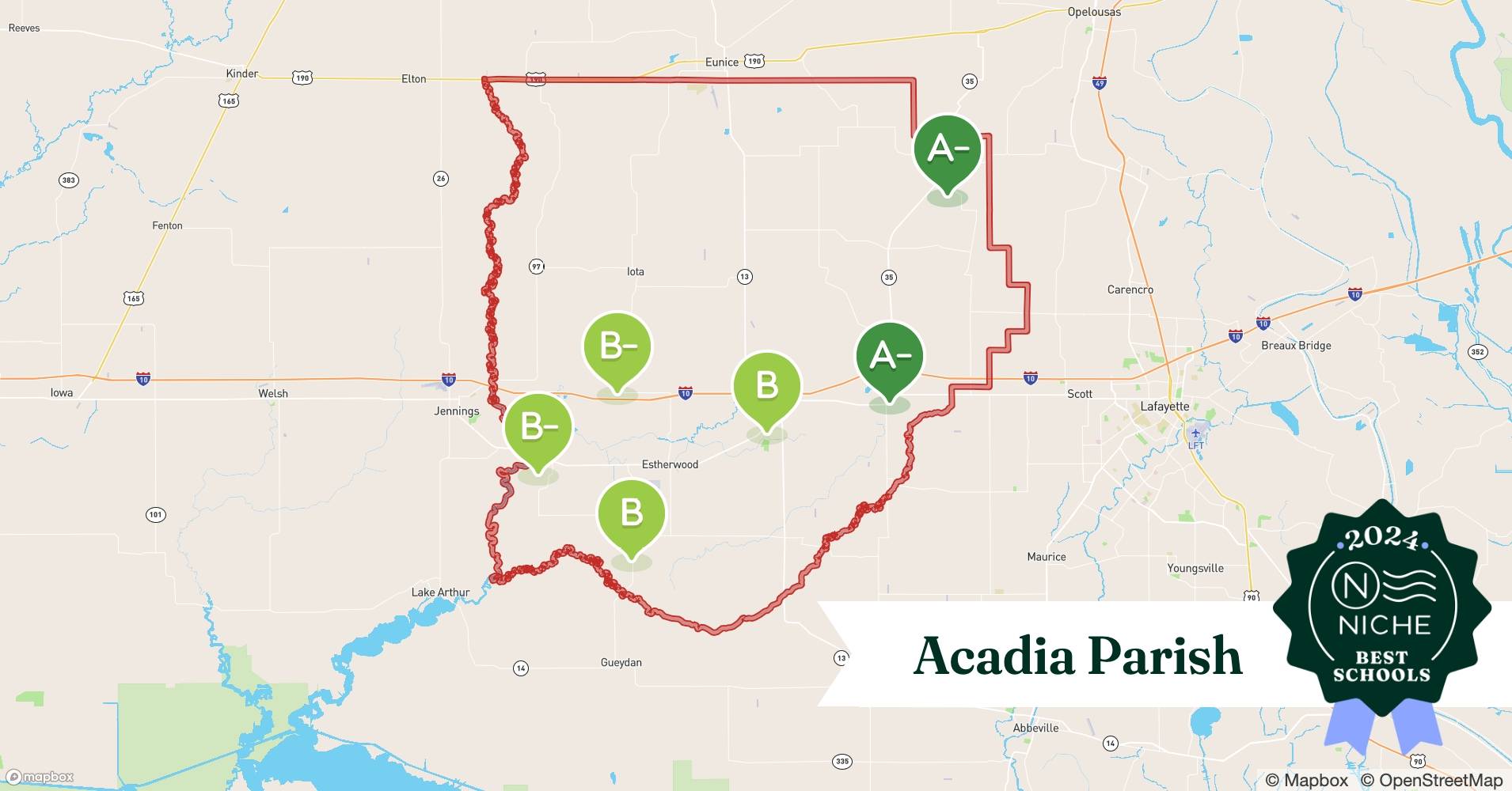 School Districts in Acadia Parish, LA - Niche