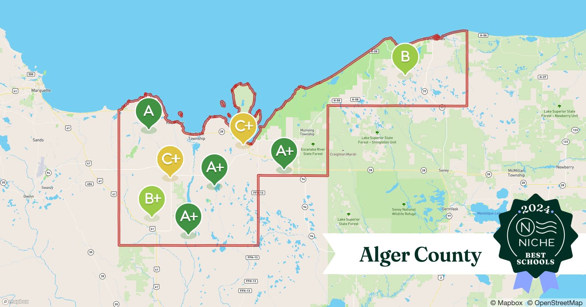 School Districts in Alger County, MI - Niche