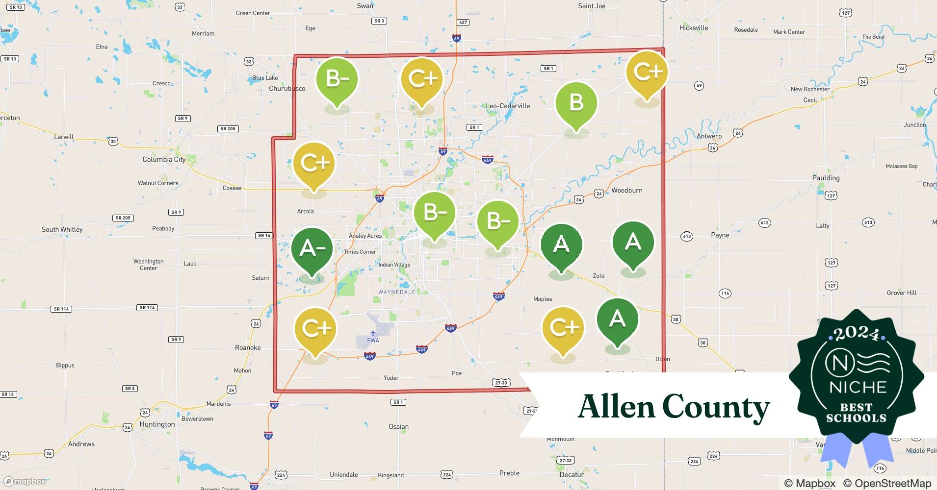 School Districts in Allen County, IN - Niche