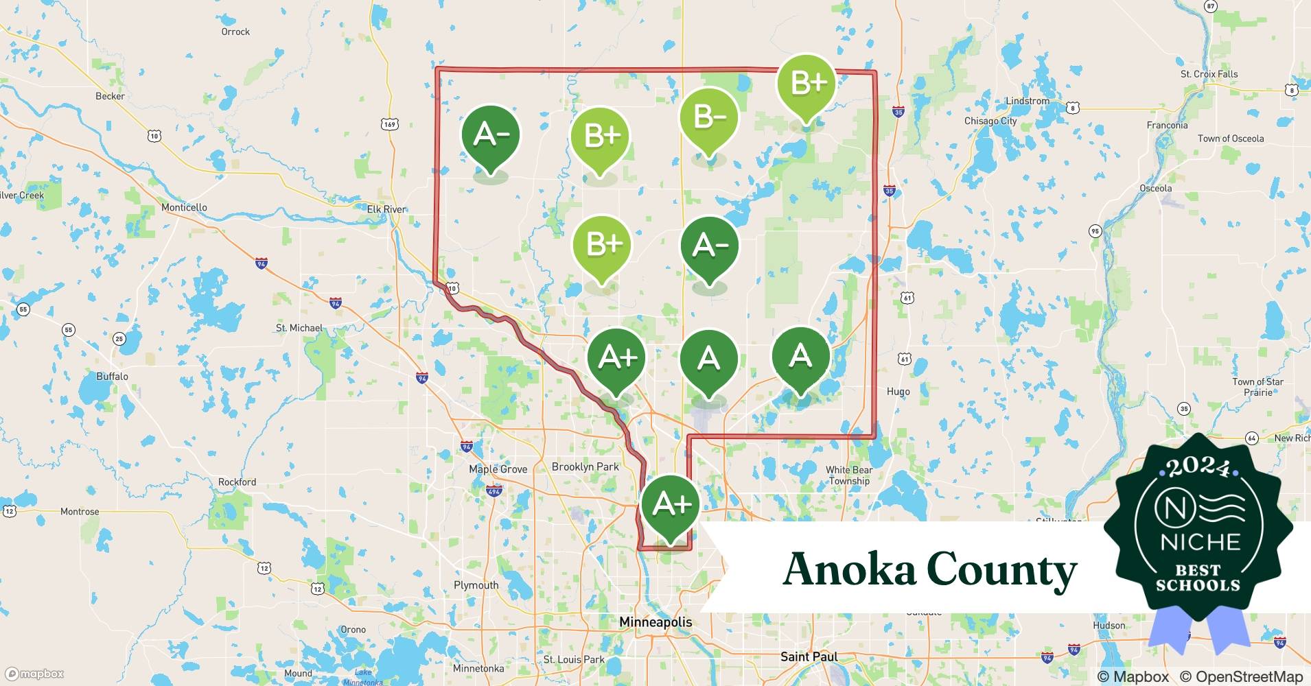 Charter Schools in Anoka County, MN - Niche