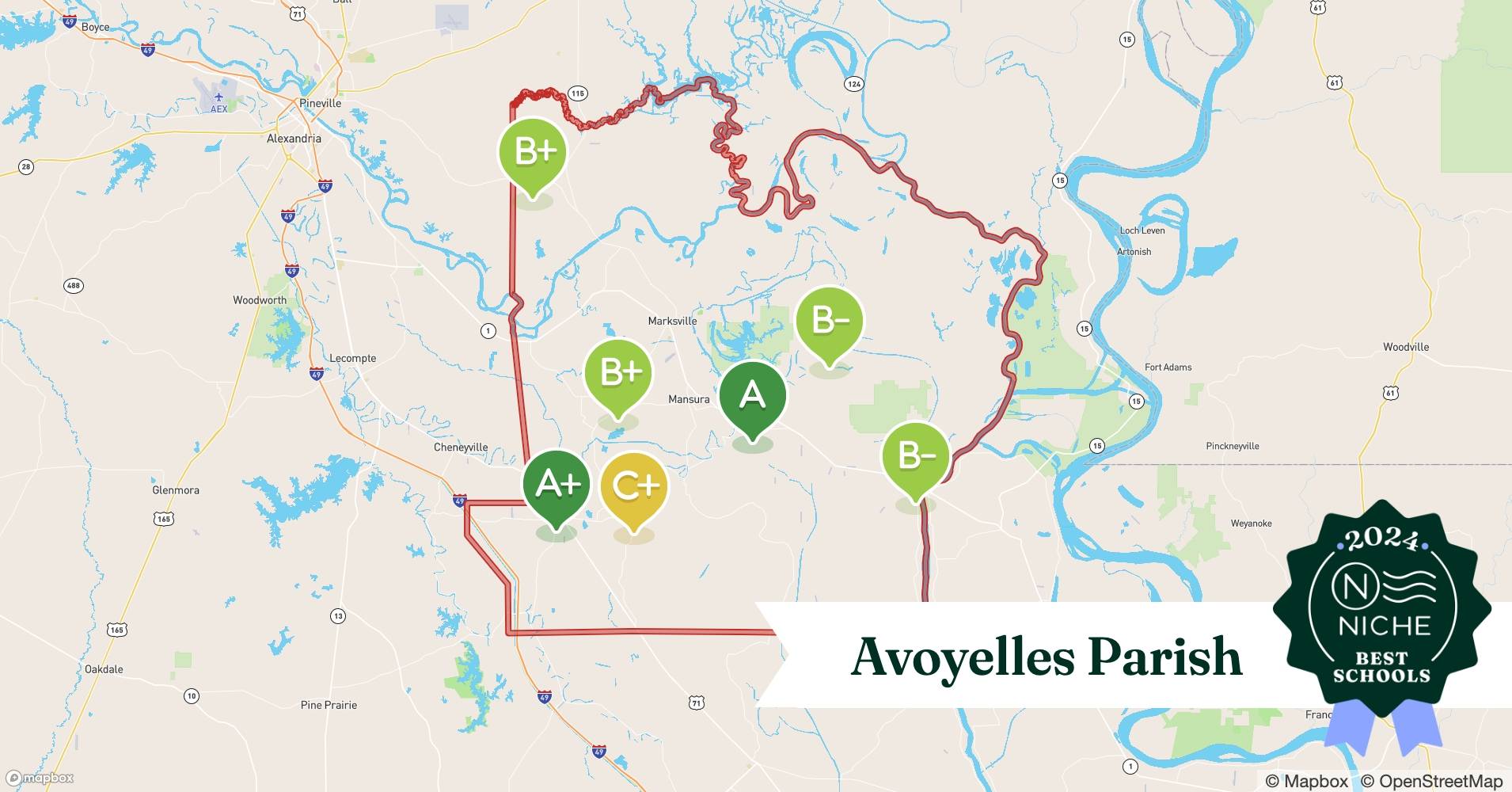 School Districts in Avoyelles Parish, LA - Niche