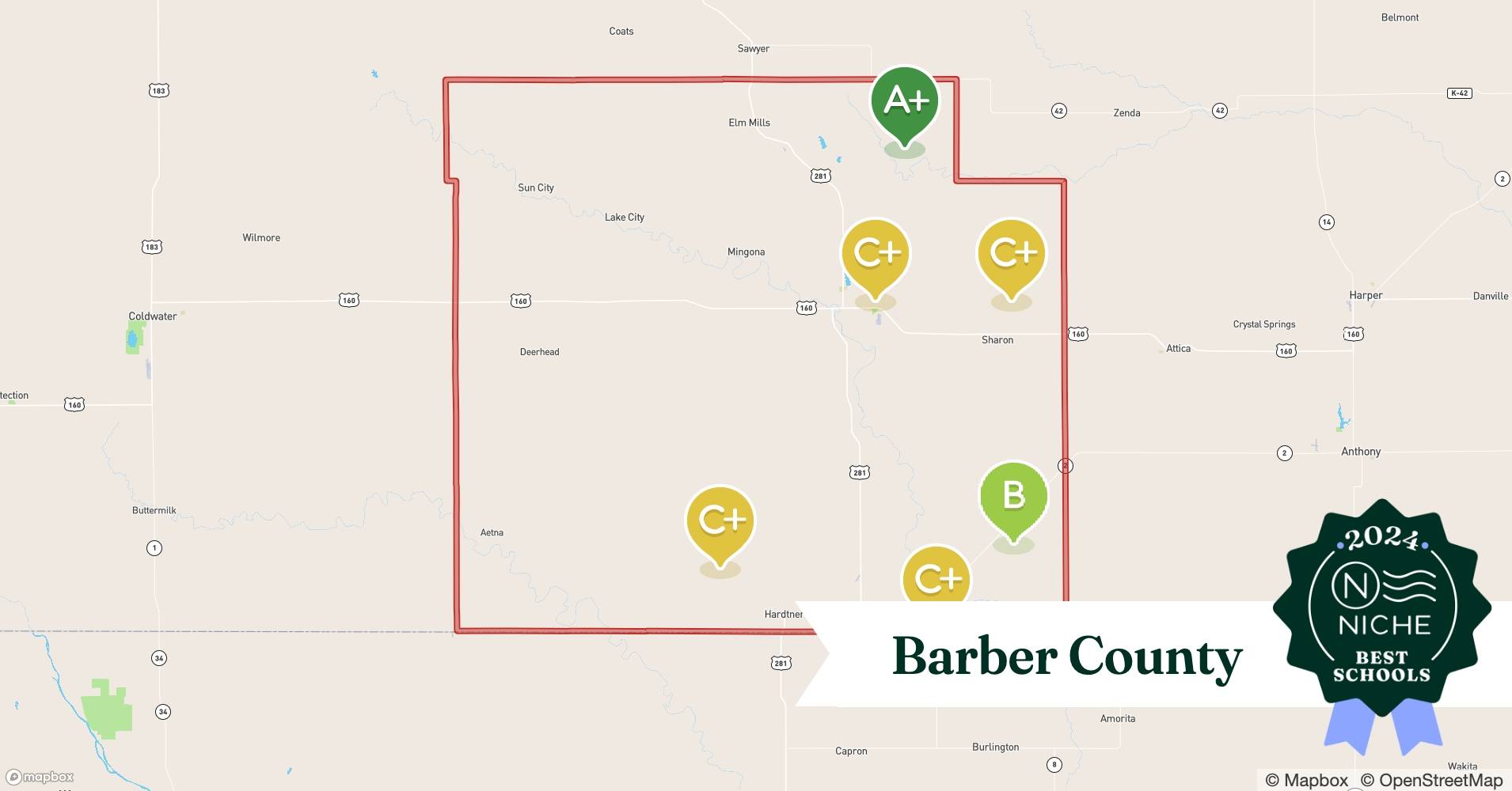 K-12 Schools in Barber County, KS - Niche