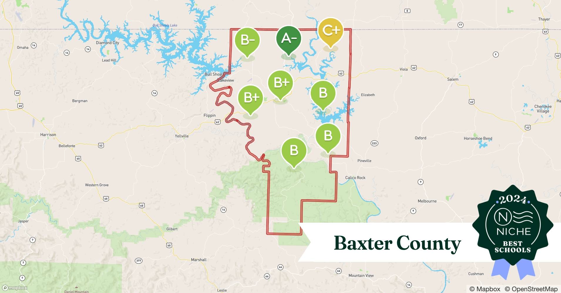 School Districts in Baxter County, AR - Niche