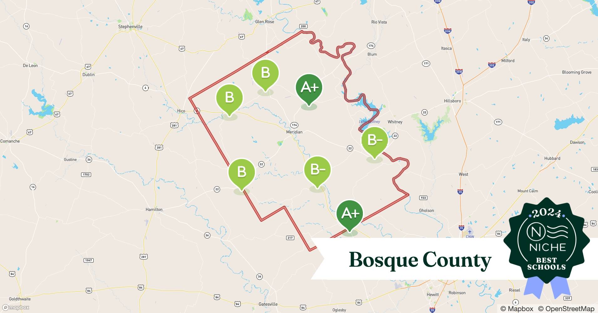 School Districts in Bosque County, TX - Niche