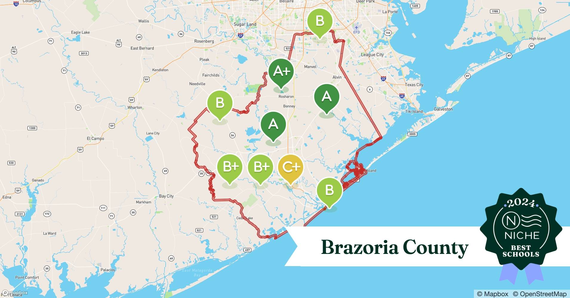 School Districts in Brazoria County, TX - Niche
