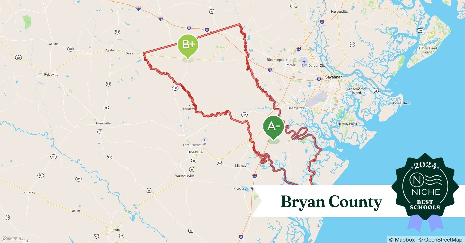 School Districts in Bryan County, GA - Niche