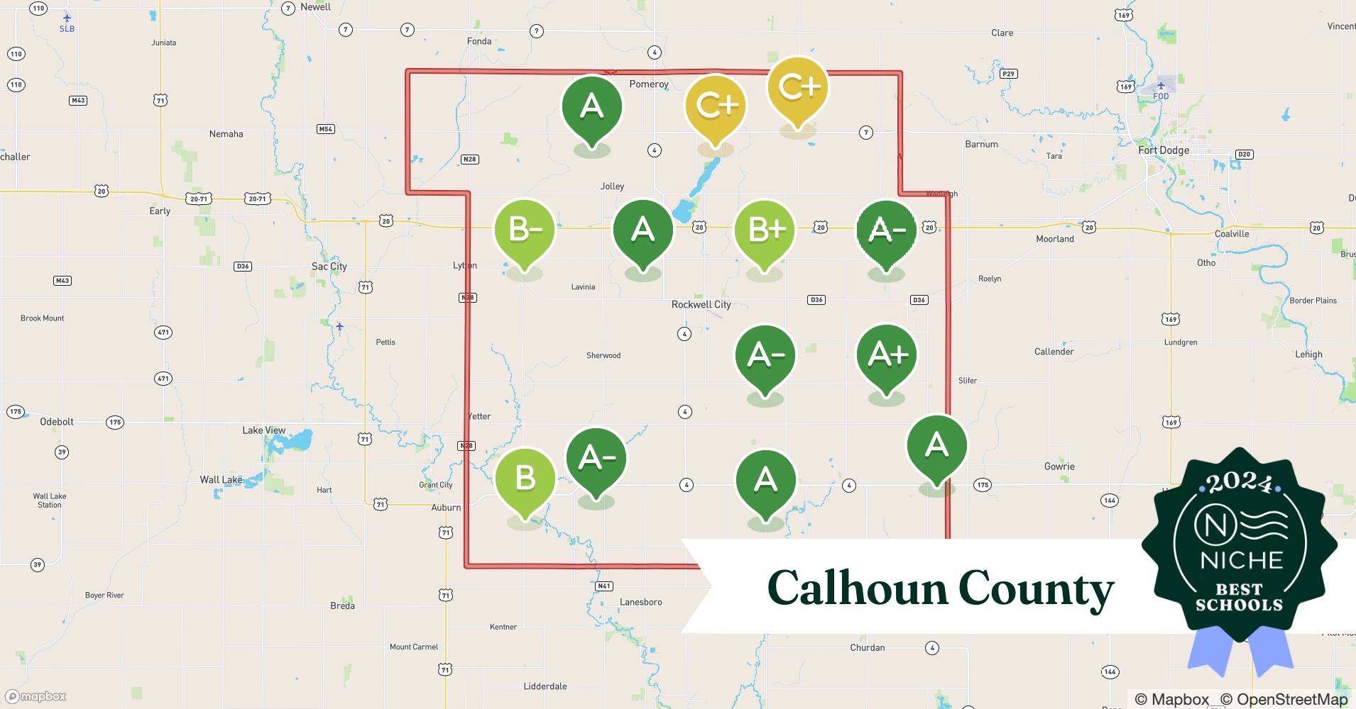 School Districts in Calhoun County, IA - Niche