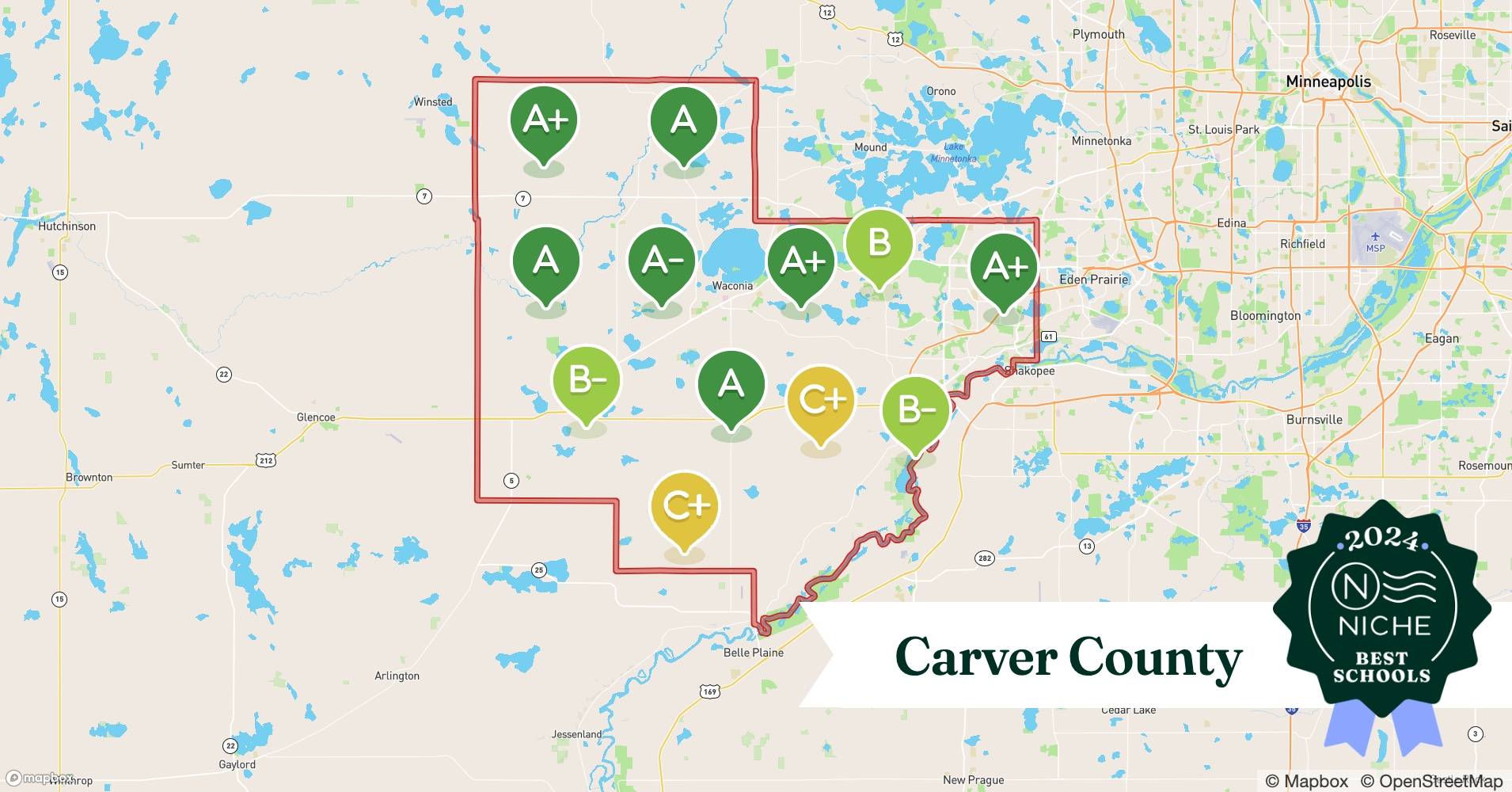 K-12 Schools in Carver County, MN - Niche