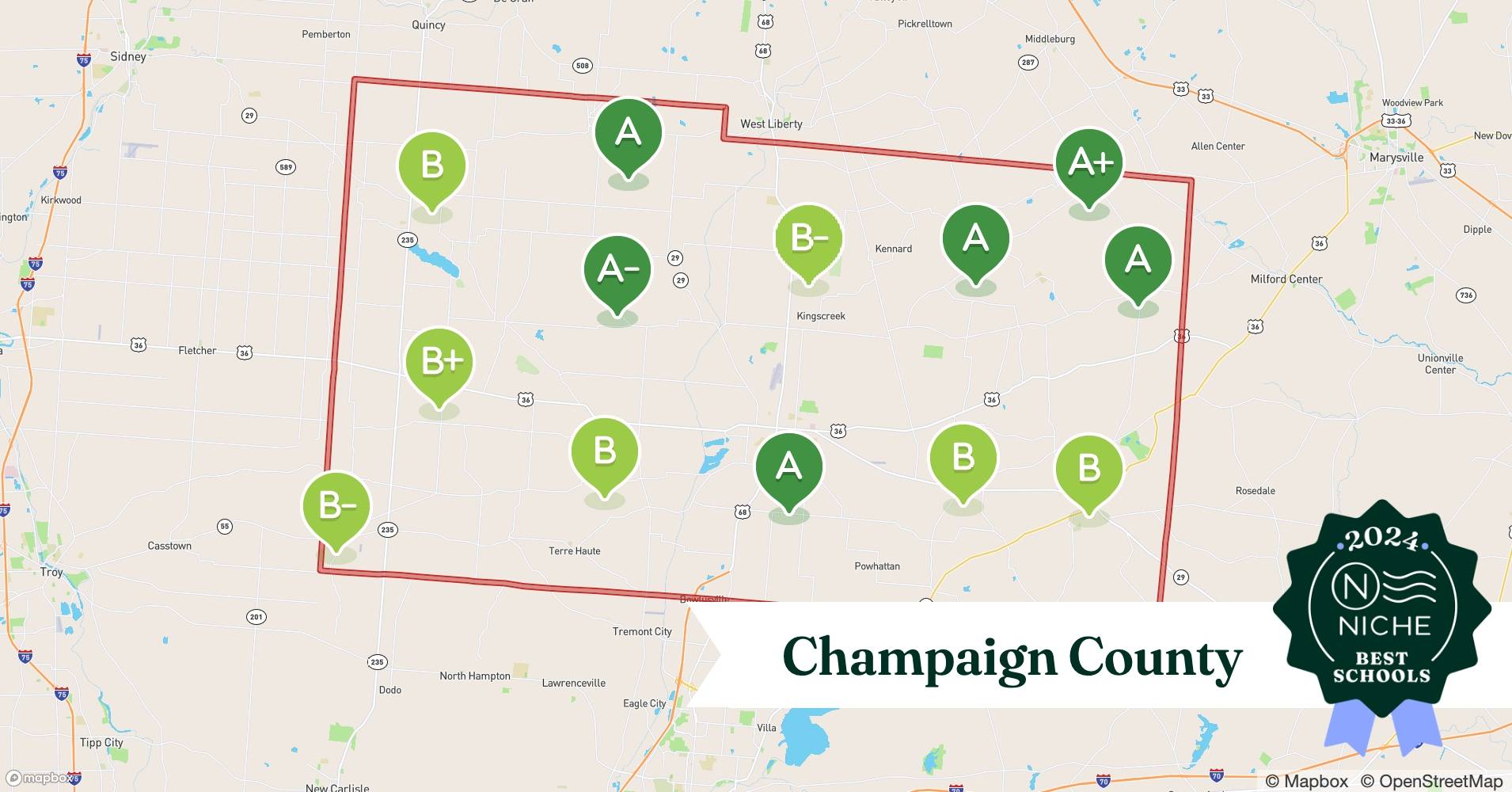 K-12 Schools in Champaign County, OH - Niche