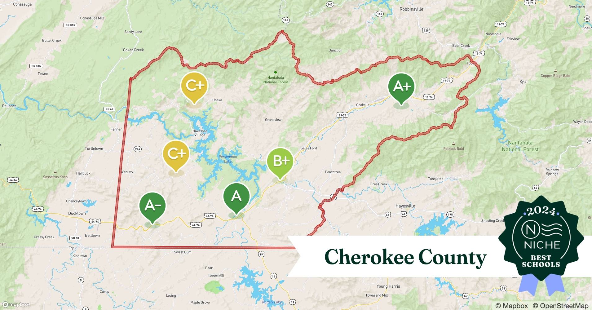K-12 Schools in Cherokee County, NC - Niche