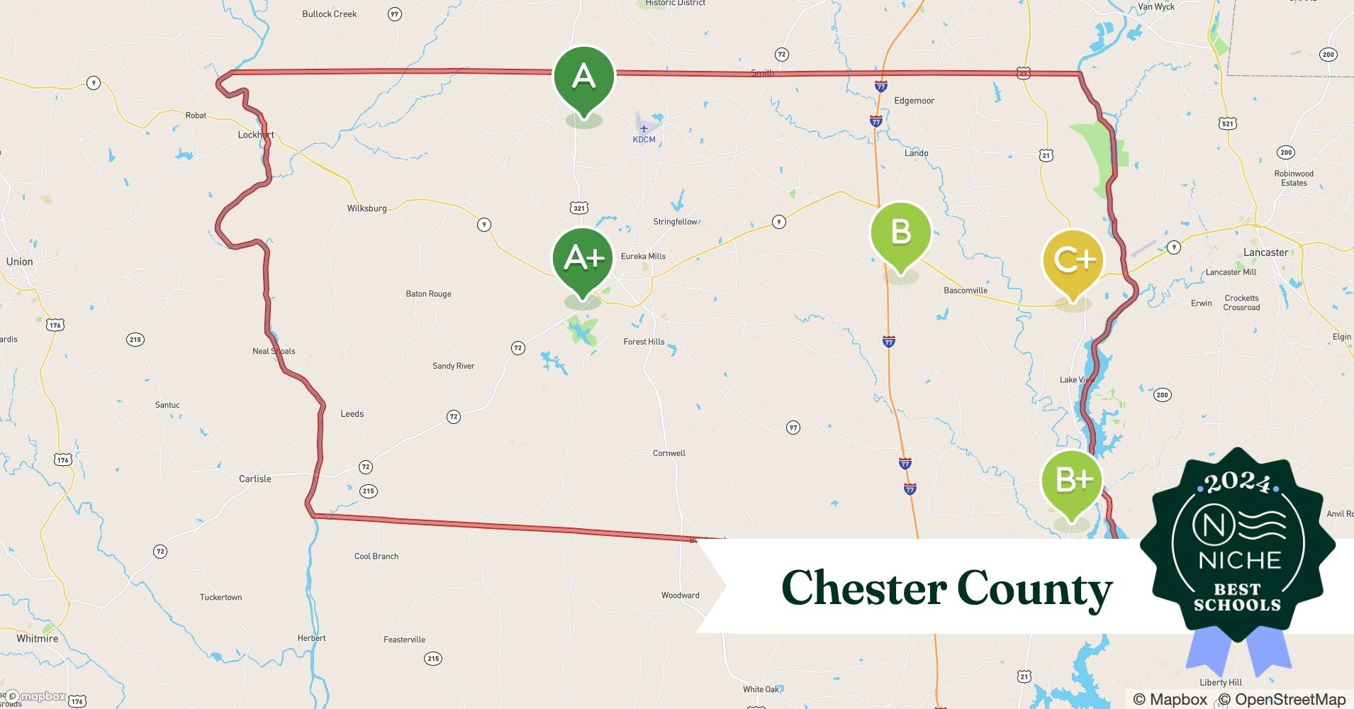 School Districts in Chester County, SC - Niche