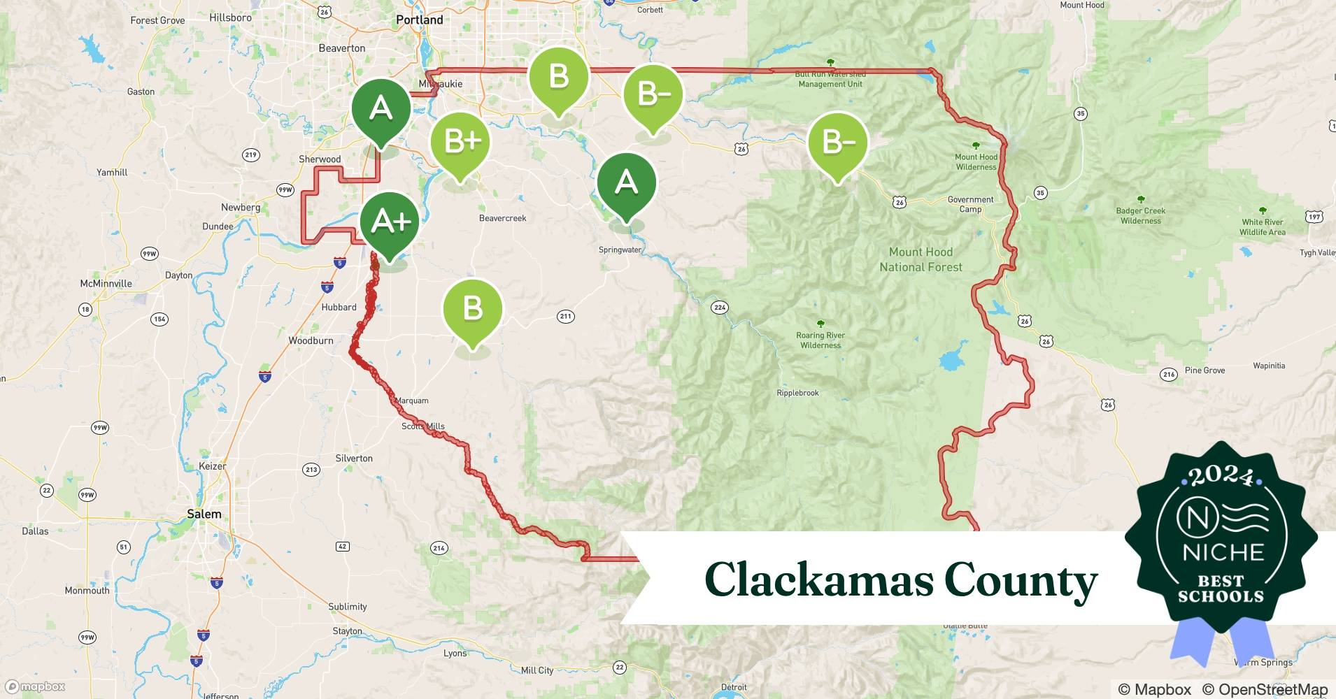School Districts in Clackamas County, OR - Niche