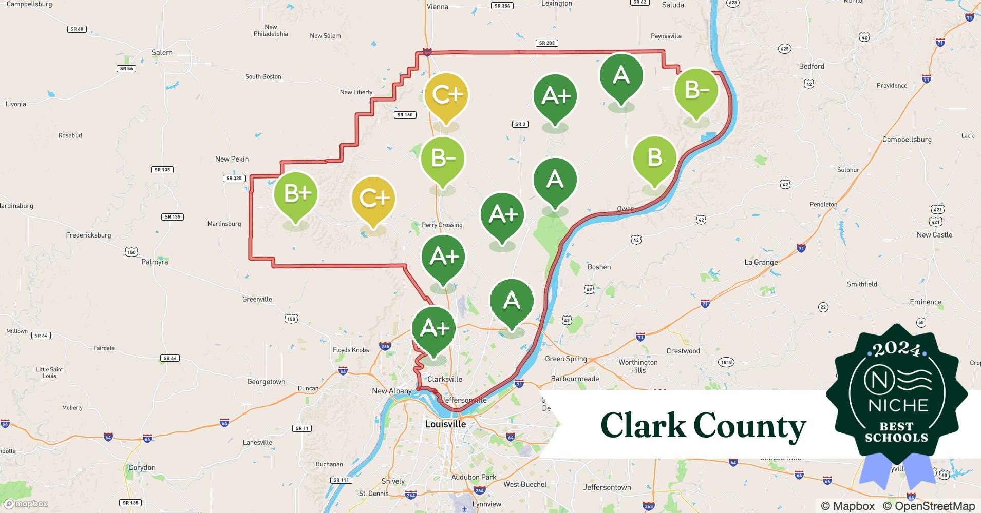 School Districts in Clark County, IN - Niche