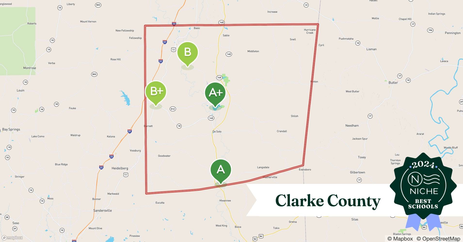 School Districts in Clarke County, MS - Niche