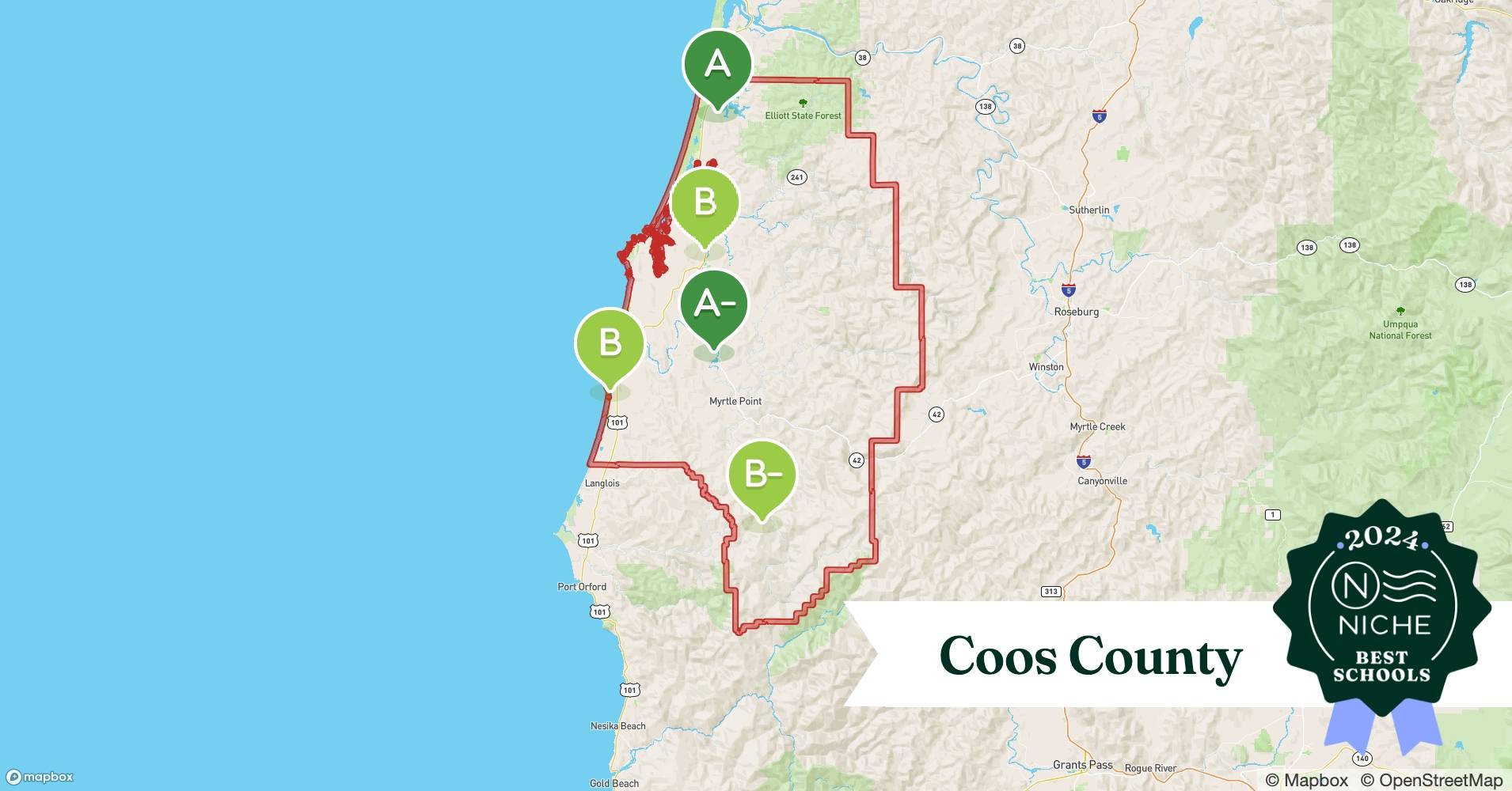 School Districts in Coos County, OR - Niche