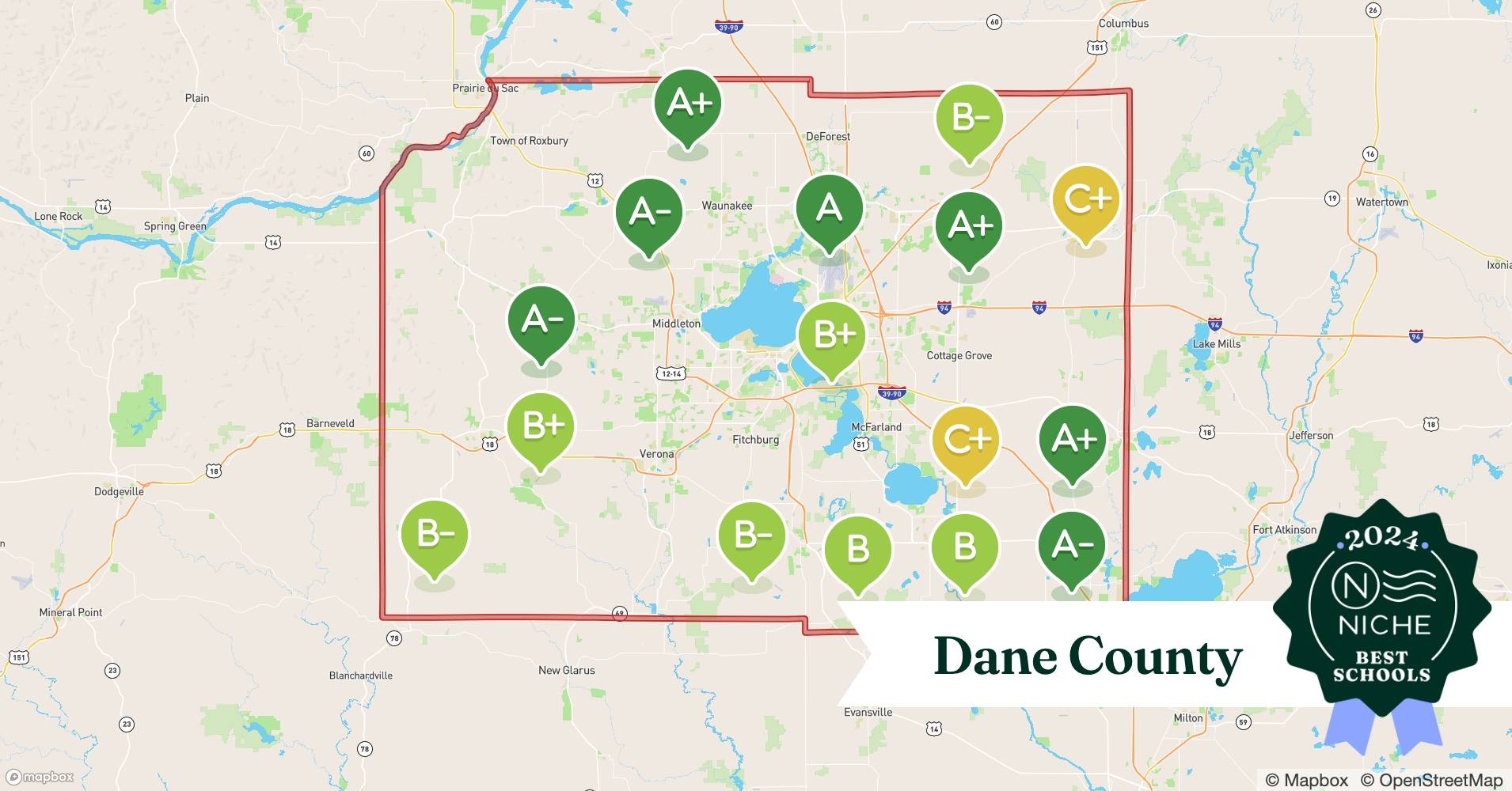 School Districts in Dane County, WI - Niche