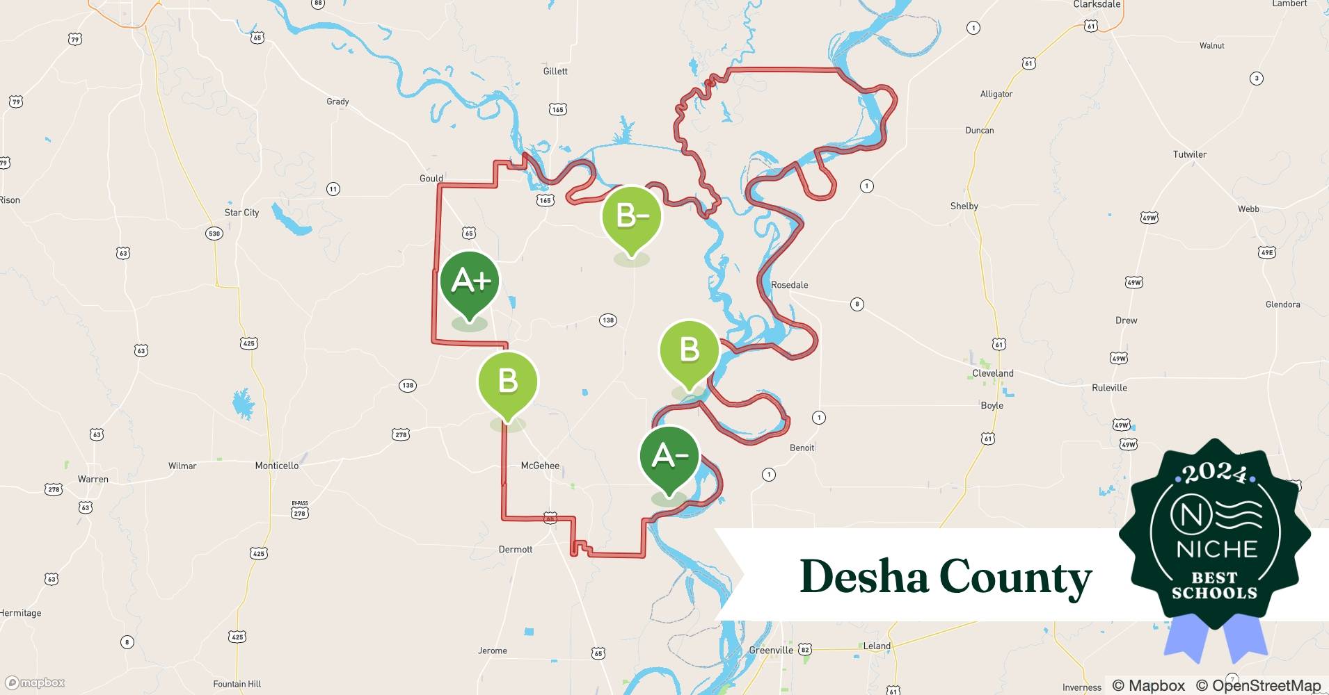 School Districts in Desha County, AR - Niche