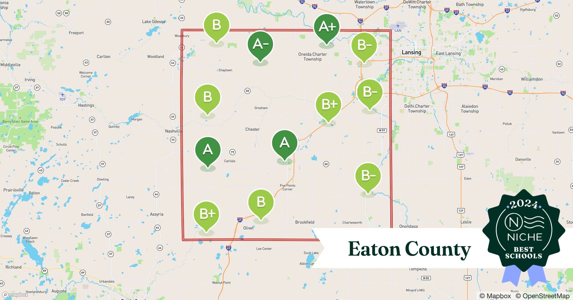 School Districts in Eaton County, MI - Niche