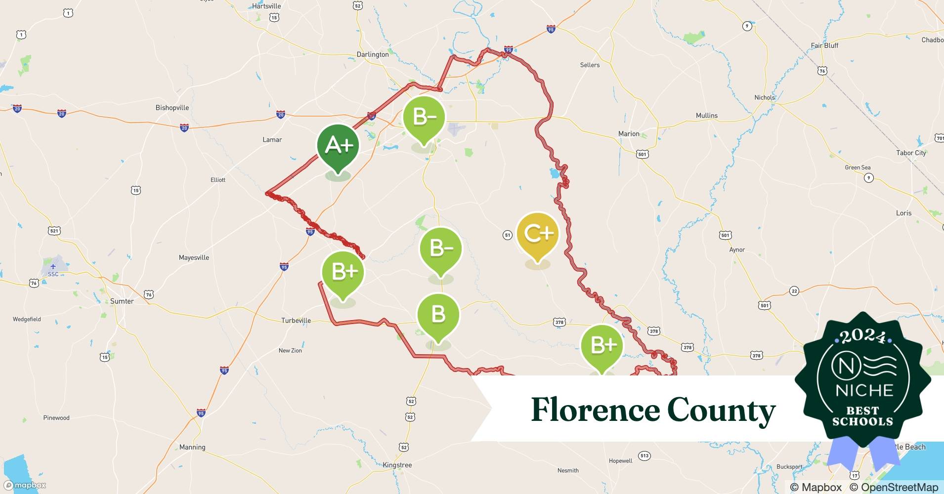 School Districts in Florence County, SC - Niche