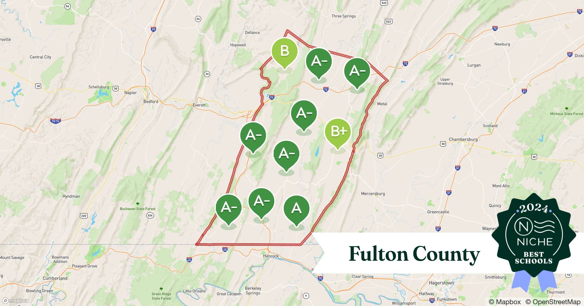 School Districts in Fulton County, PA - Niche
