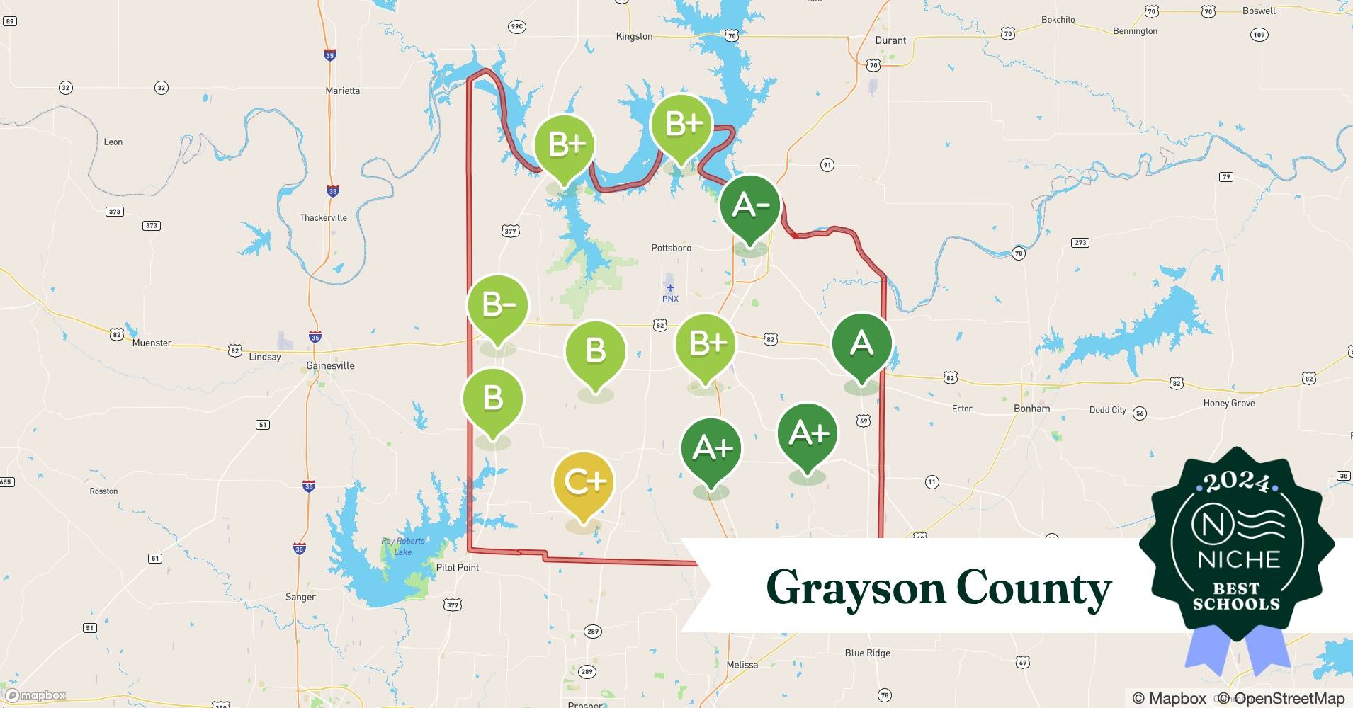 School Districts in Grayson County, TX - Niche