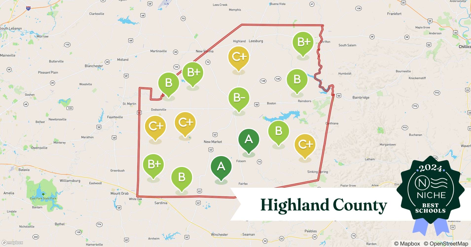 School Districts in Highland County, OH - Niche