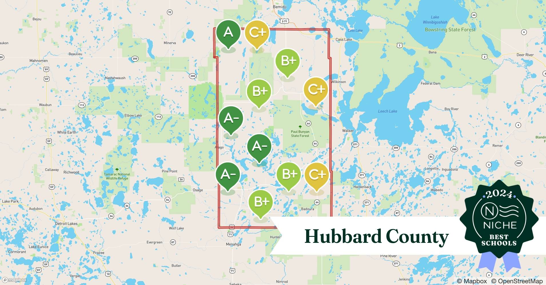 K-12 Schools in Hubbard County, MN - Niche
