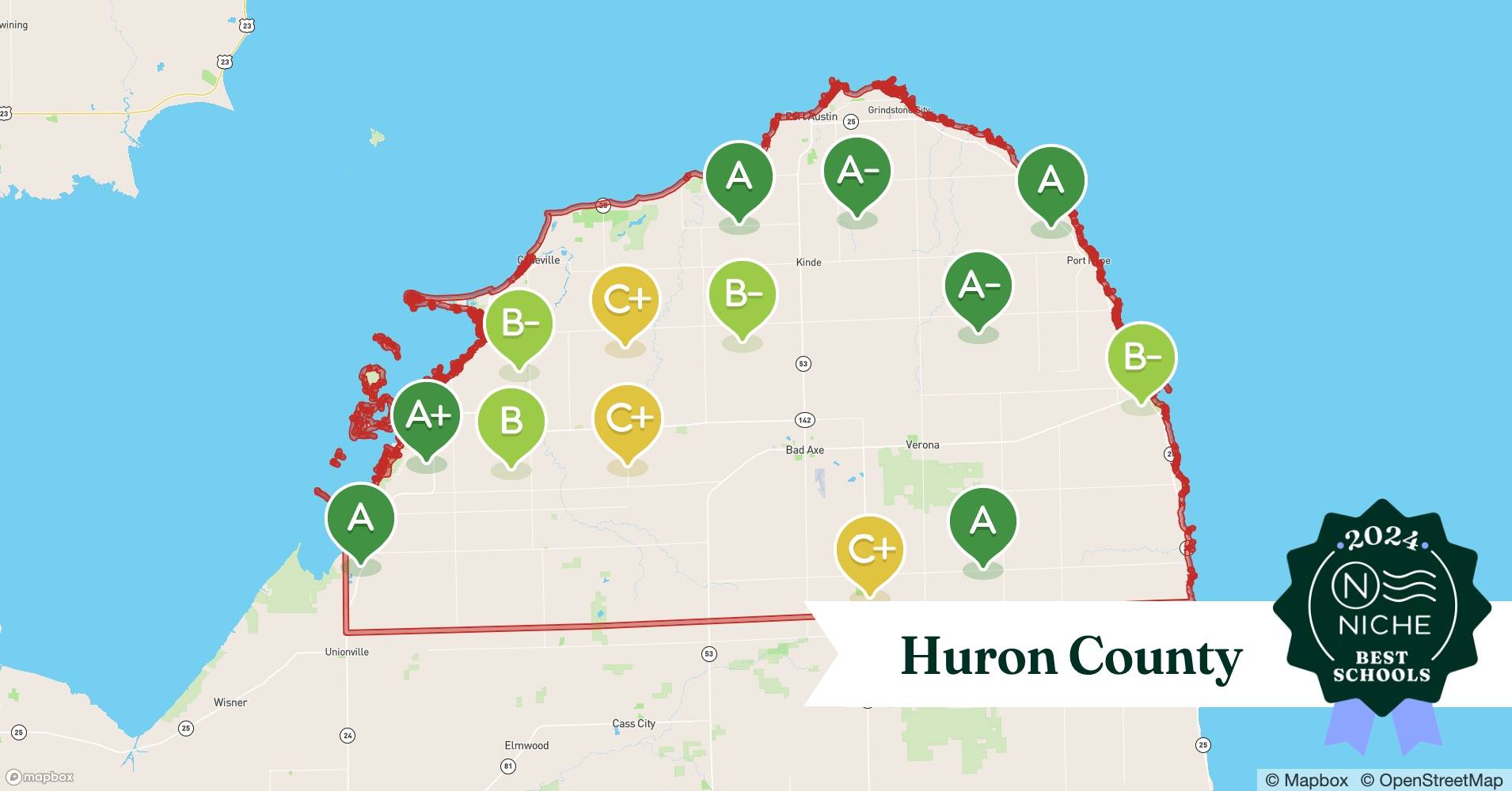 School Districts in Huron County, MI - Niche