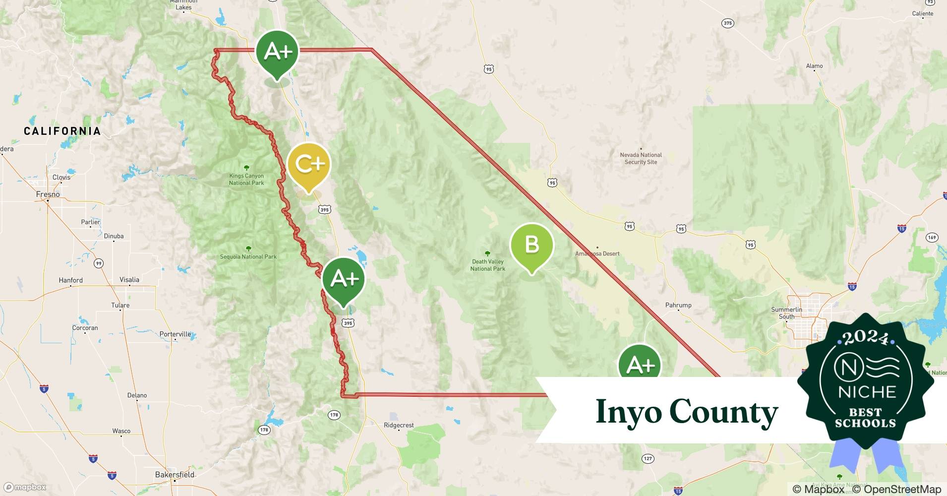 School Districts in Inyo County, CA - Niche