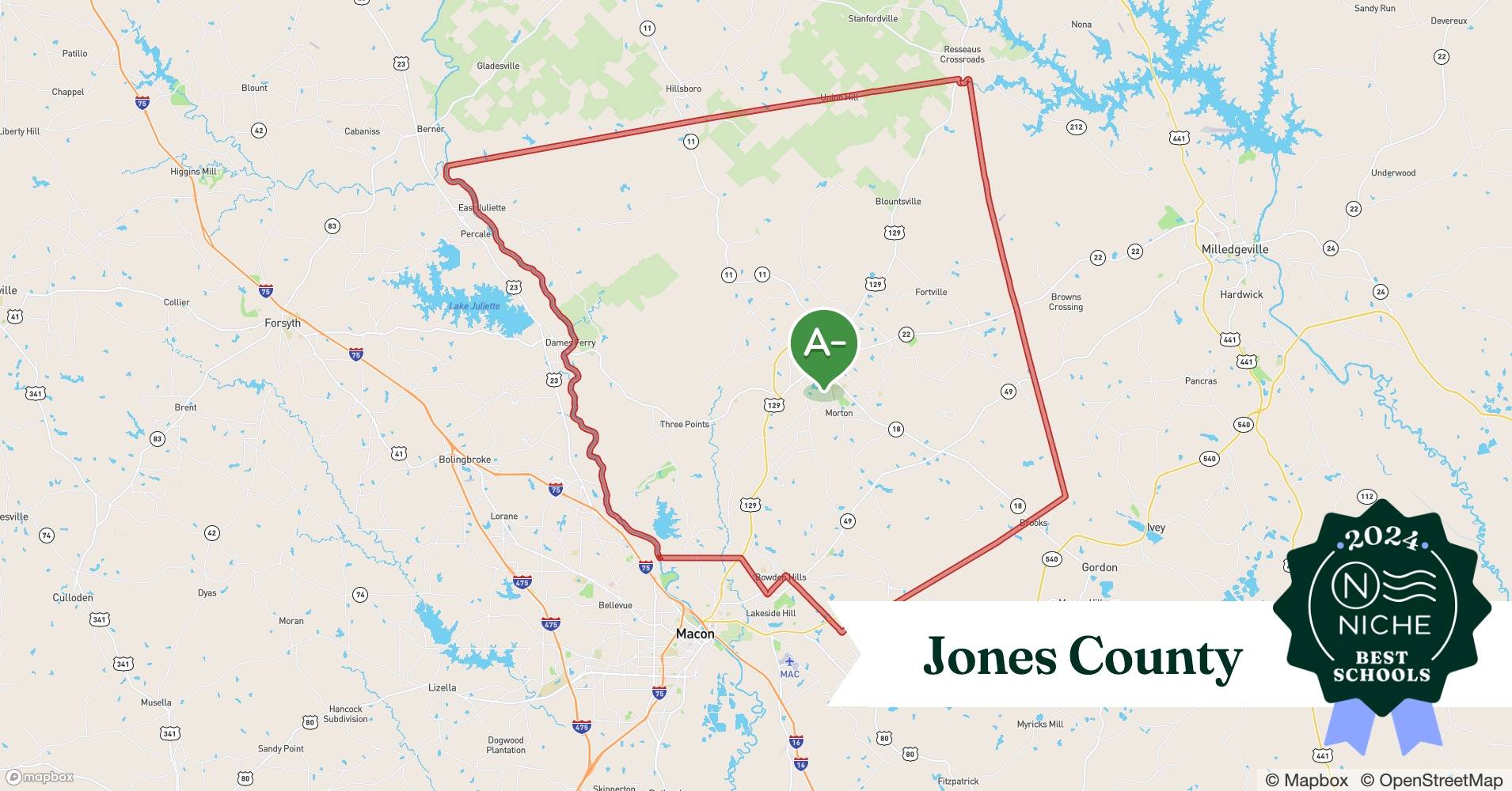 School Districts in Jones County, GA - Niche