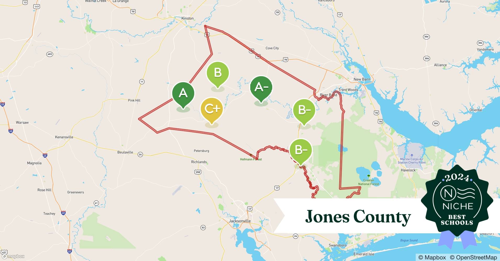 K-12 Schools in Jones County, NC - Niche